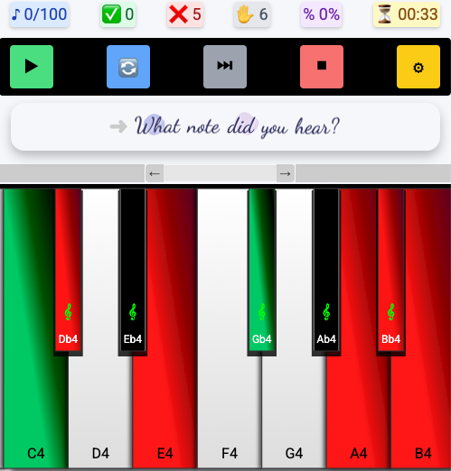 AbsolutePitchPiano - Train Your Absolute Pitch